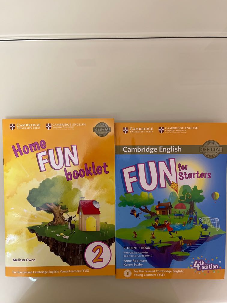 Cambridge English Fun for Starters 4th edition, 興趣及遊戲, 書本 & 文具, 教科書 ...