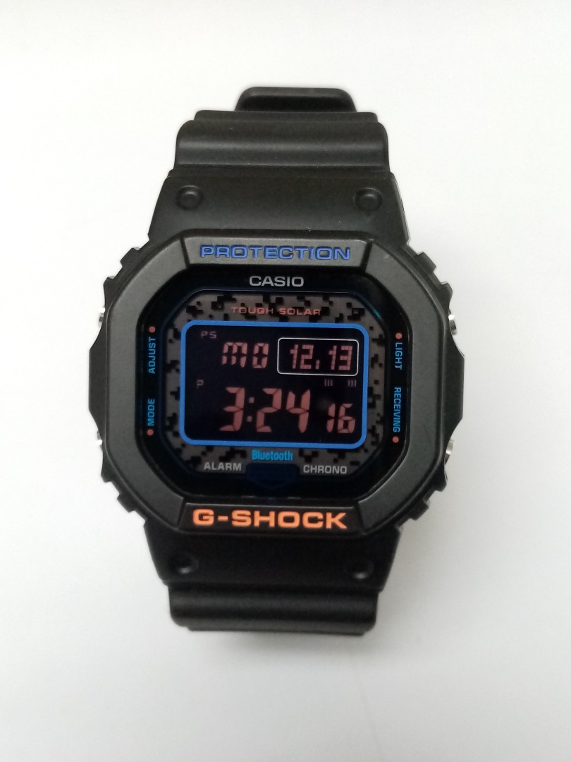 Casio G-shock City camouflage series tough solar GW-B5600, Men's Fashion, Watches & Accessories ...
