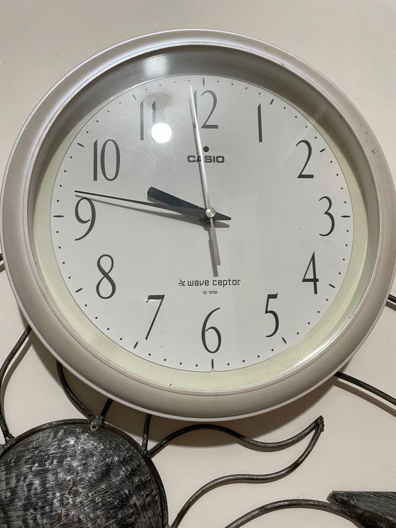 Casio Wall Clock From Japan, Furniture & Home Living, Home Decor ...