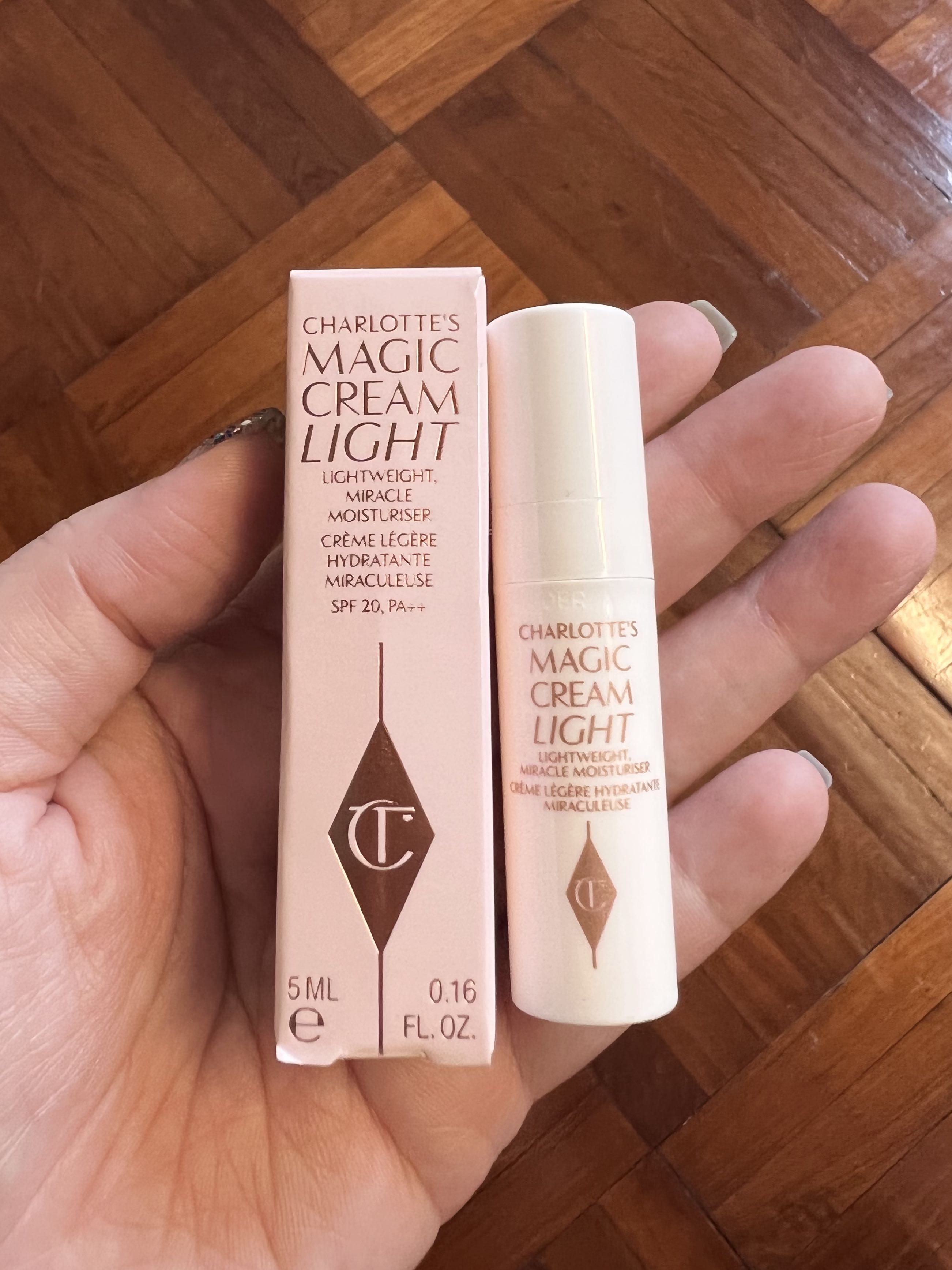 Charlotte Tilbury Magic Cream Light 5ml, Beauty & Personal Care, Face ...