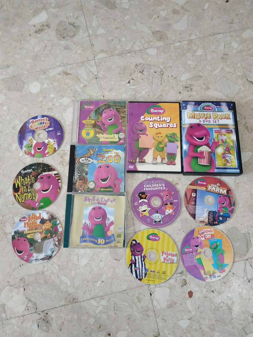 Children DVD/VCD (Barney/Thomas/Backyardigans/Dora and many more ...