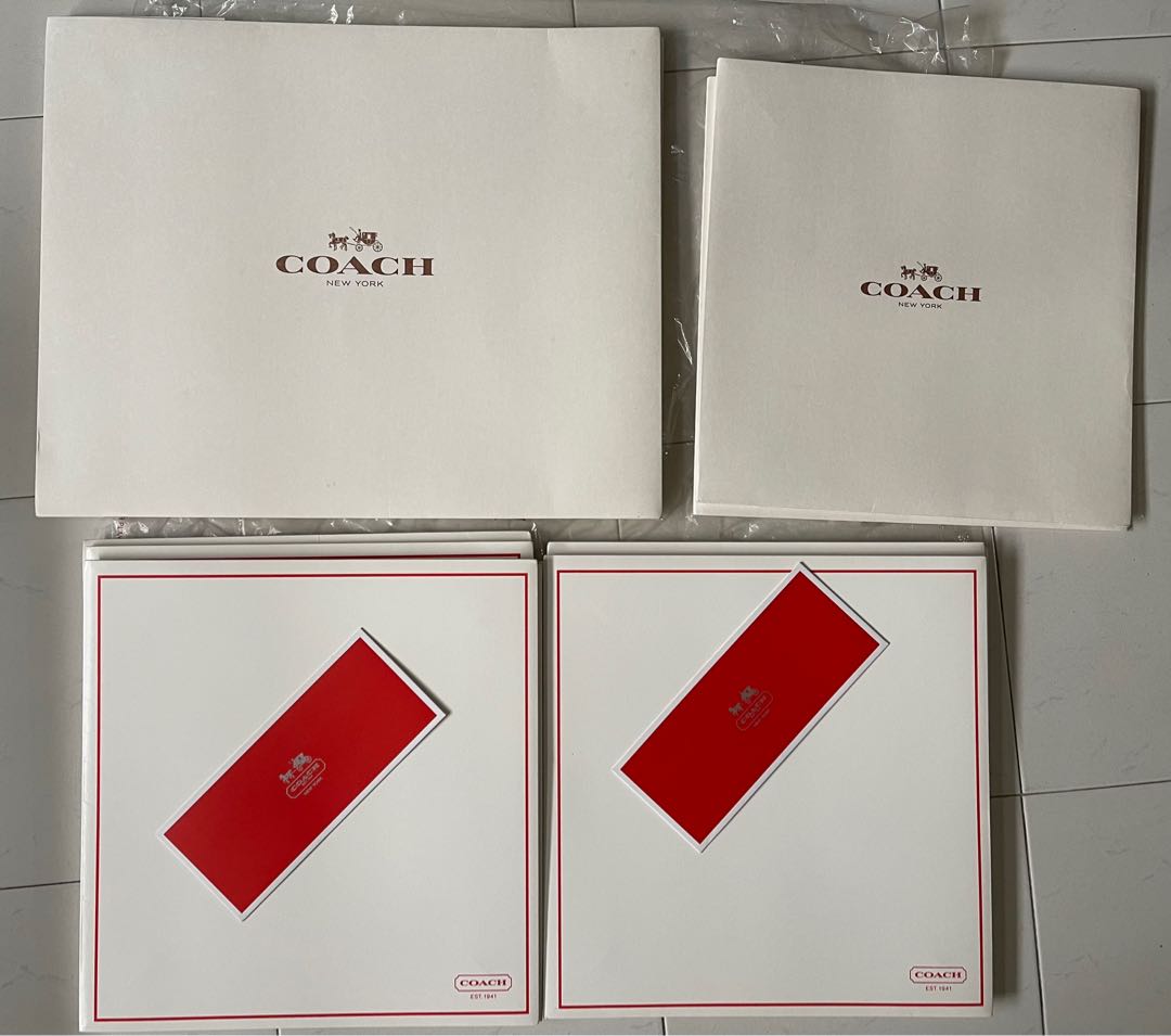 Coach boxes, Women's Fashion, Watches & Accessories, Other Accessories ...