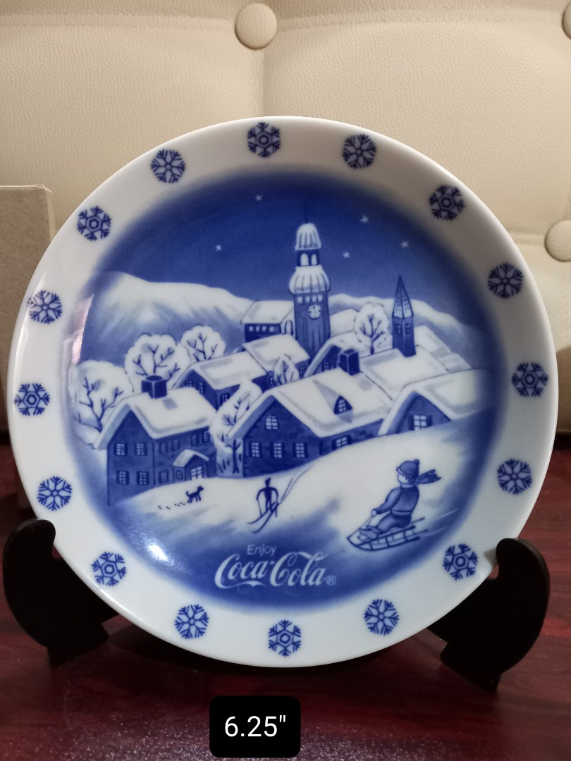 Coca Cola Collectible Deco Plate, Furniture & Home Living, Kitchenware ...