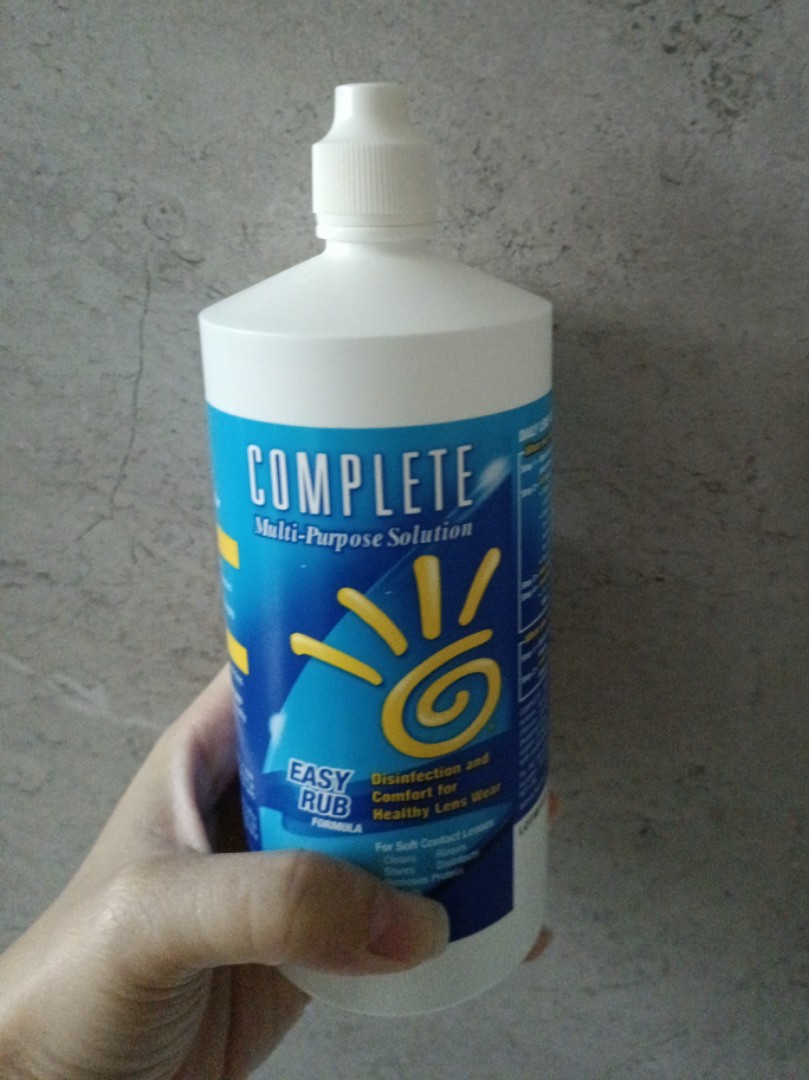 Complete Contact Lens Solution, Beauty & Personal Care, Vision Care on ...