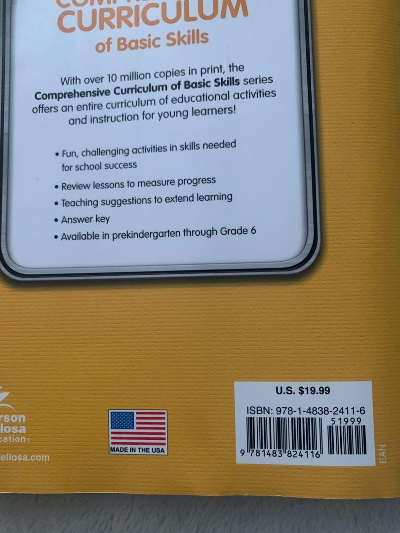 Comprehensive Curriculum of Basic Skills Grade 2, Hobbies & Toys, Books ...