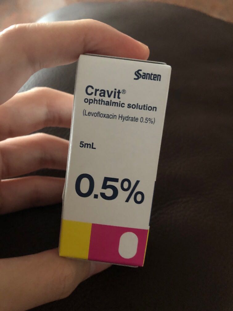 Cravit Eyedrops, Beauty & Personal Care, Vision Care on Carousell