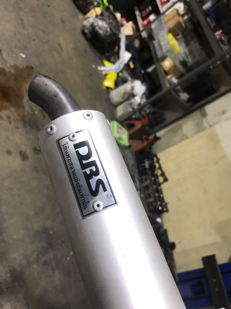 DBS thai exhaust RR/ZX 150, Motorcycles, Motorcycle Accessories on ...