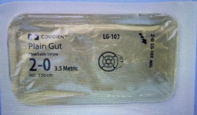 DemeGut Catgut Chromic 1 CT-1 needle, Health & Nutrition, Medical ...