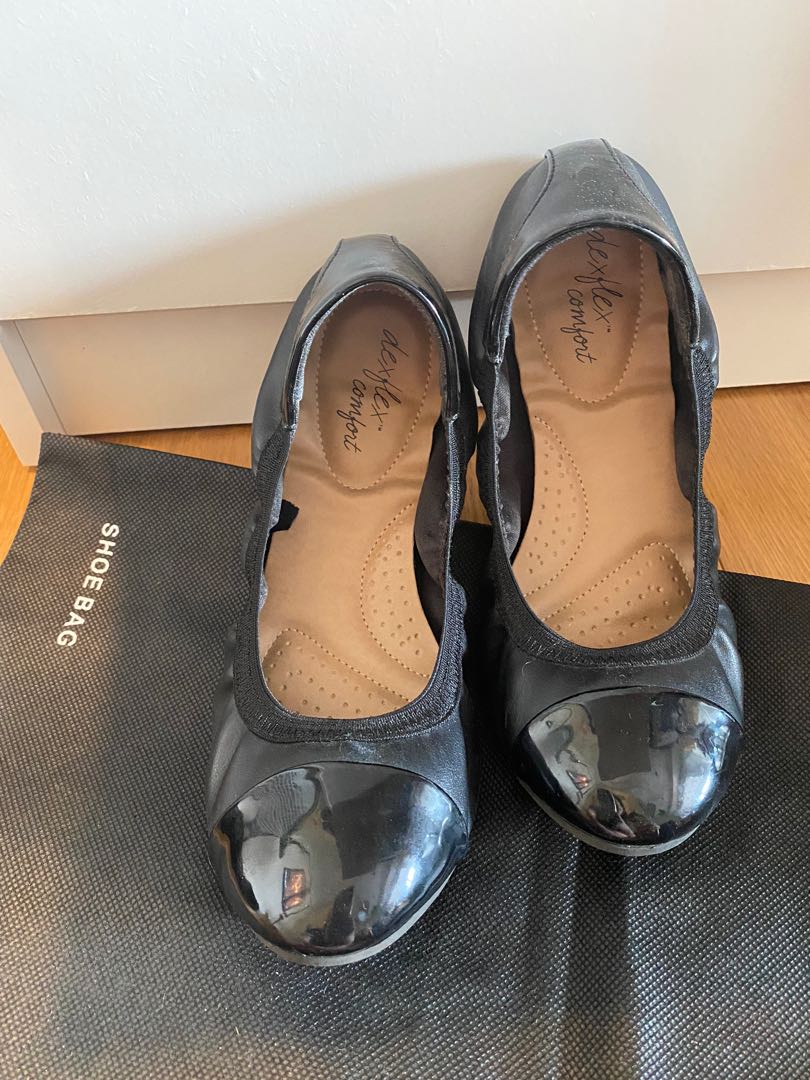 Dexflex Flats in Black, Women's Fashion, Footwear, Flats & Sandals on ...