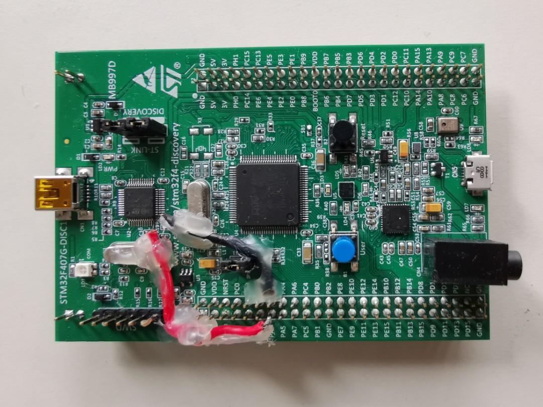 Discovery kit with STM32F407VG MCU STM32F407G-DISC1, Computers & Tech, Parts & Accessories ...