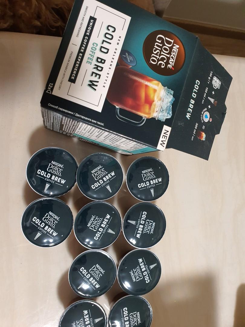 Dolce Gusto Cold Brew Capsules, Food & Drinks, Beverages on Carousell