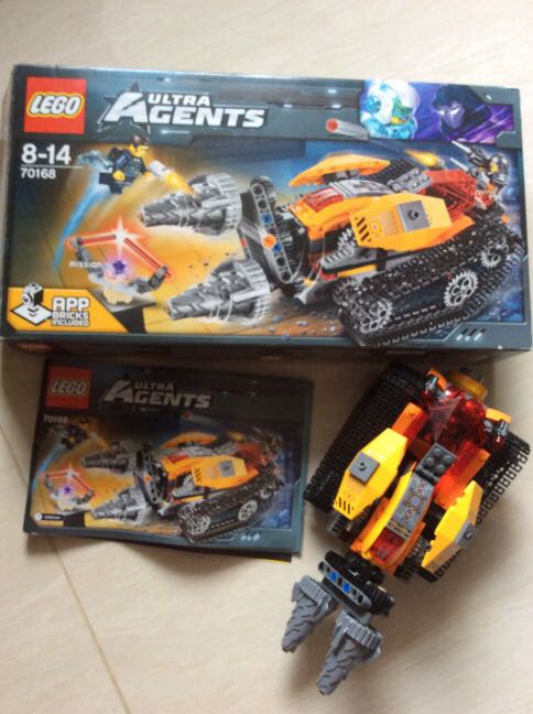 Drillex Diamond Job, LEGO Ultra Agents 70168, Hobbies & Toys, Toys ...