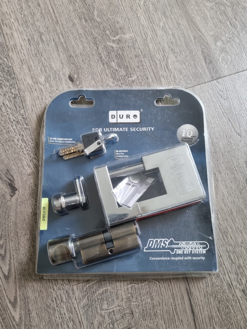 Duro Lock Set, Furniture & Home Living, Security & Locks, Locks, Doors ...
