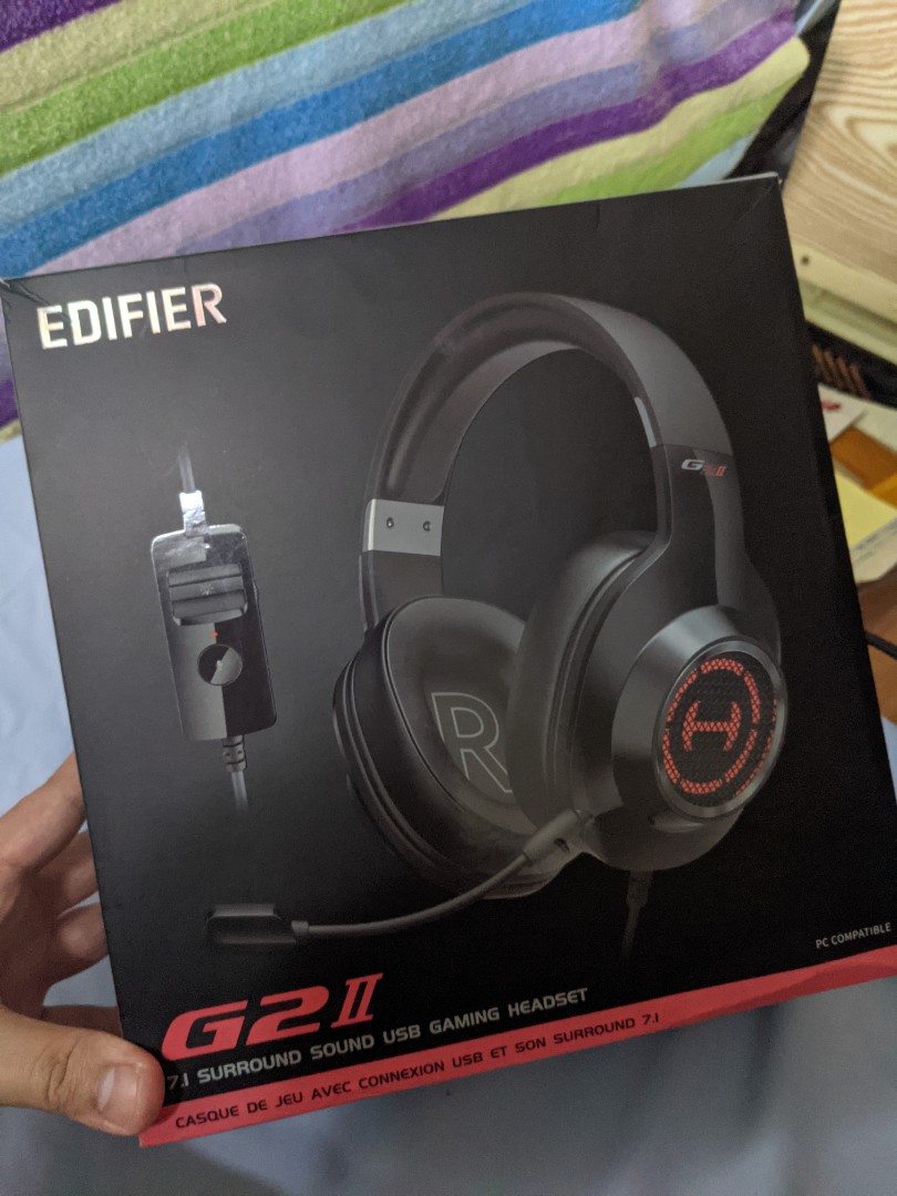 Edifier G2 Gaming Headset, Audio, Headphones & Headsets on Carousell
