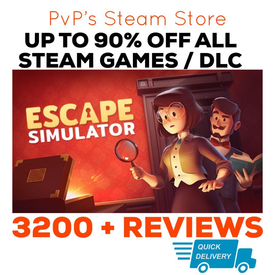 Escape Simulator [Steam Games], Video Gaming, Video Games, Others on ...