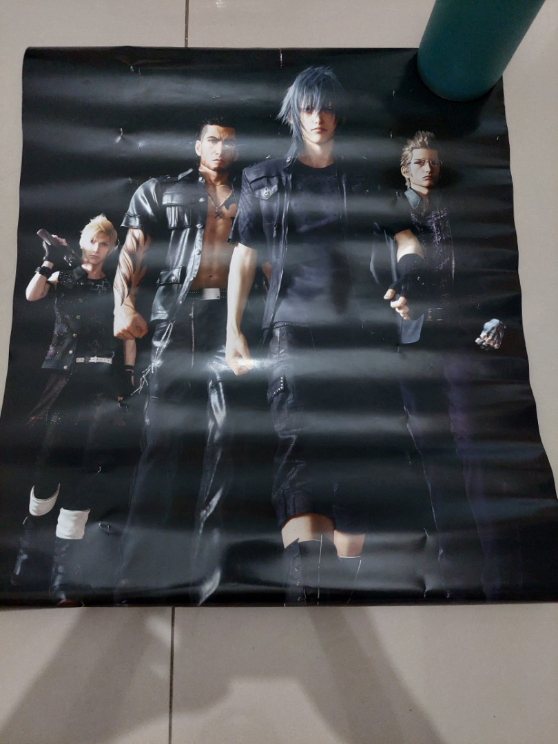Final Fantasy Poster, Video Gaming, Video Games, PlayStation on Carousell