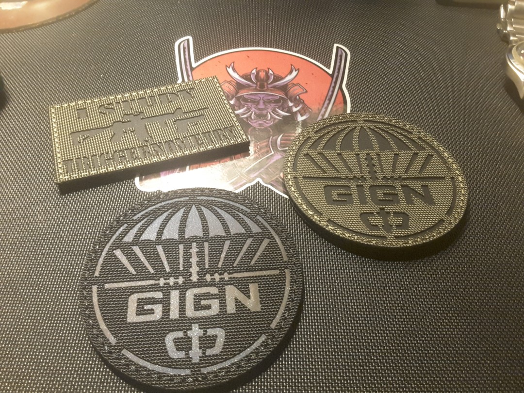 France GIGN SWAT TEAM tactical patch, Hobbies & Toys, Stationery ...