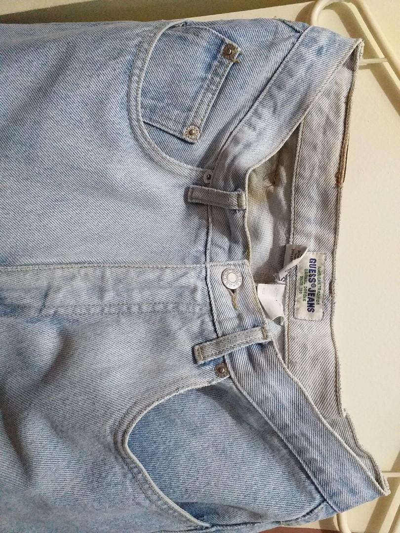 Guess original Blue maong jeans pants Mens vintage, Men's Fashion ...