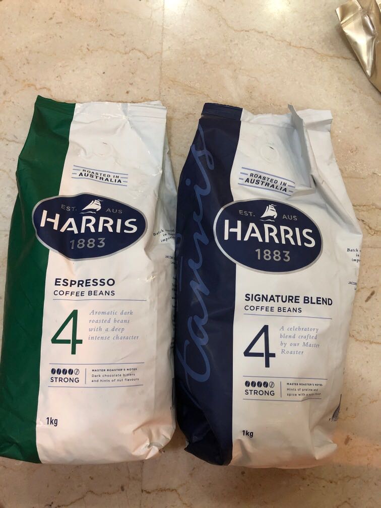 Harris Coffee beans expresso and signature blend, Food & Drinks, Other ...