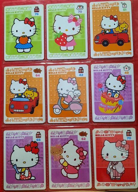 Hello Kitty Trading cards, Hobbies & Toys, Toys & Games on Carousell