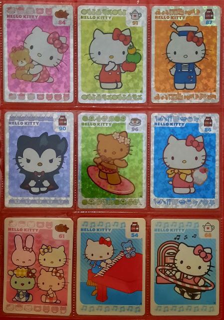 Hello Kitty Trading cards, Hobbies & Toys, Toys & Games on Carousell