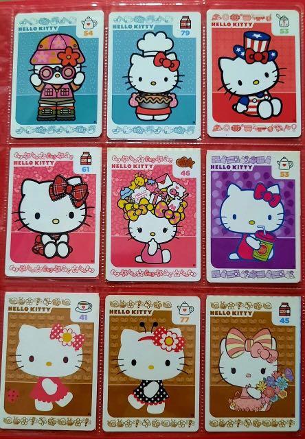 Hello Kitty Trading cards, Hobbies & Toys, Toys & Games on Carousell