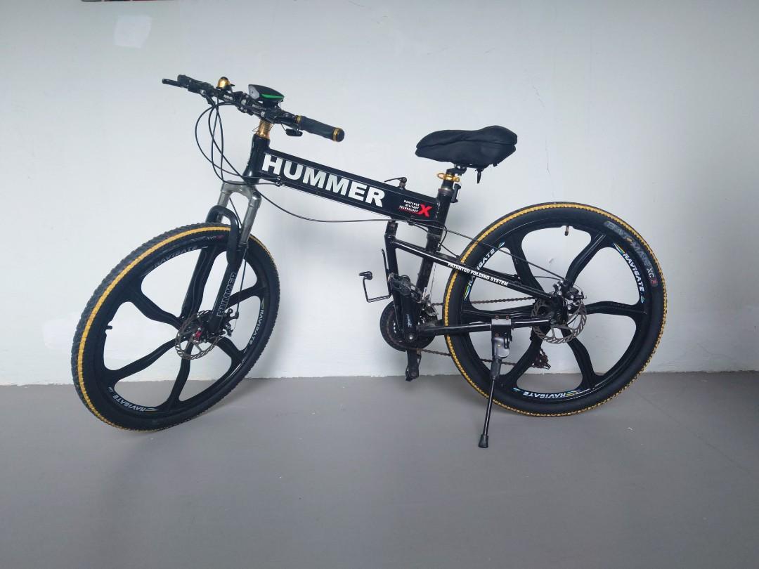 Hummer mountain bike black, Sports Equipment, Bicycles & Parts ...