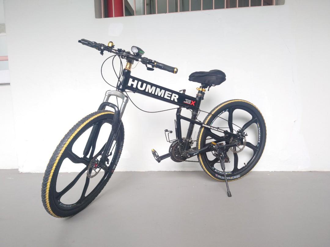 Hummer mountain bike black, Sports Equipment, Bicycles & Parts ...