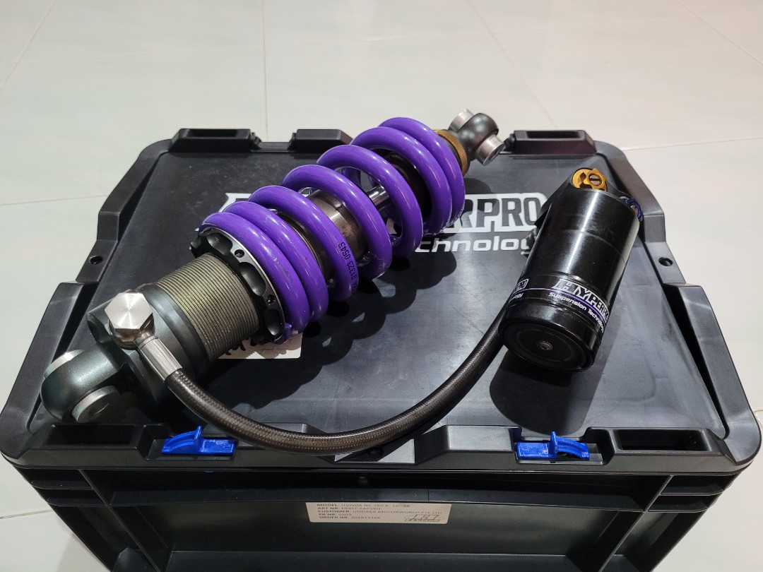 Hyperpro Rear Pre-Load Suspension for Honda NC750X, Motorcycles ...