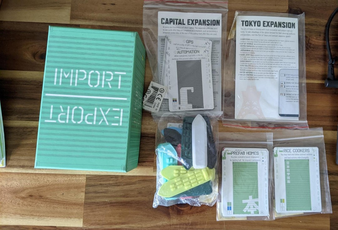 Import Export card game + expansions, Hobbies & Toys, Toys & Games on ...
