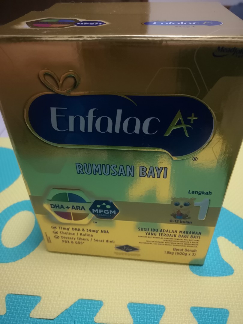 Infant formula milk Enfalac A+ (0~12month), Babies & Kids, Nursing ...