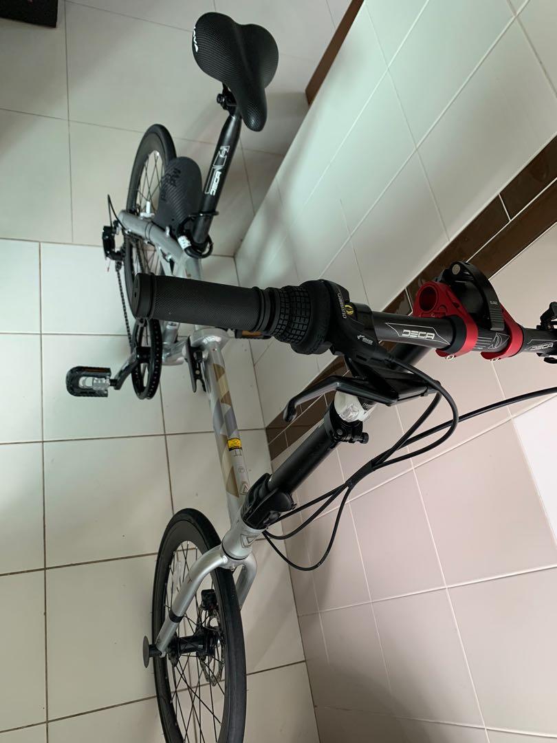 Java Folding Bike (Upgraded 451 Decaf sport rim), Sports Equipment ...