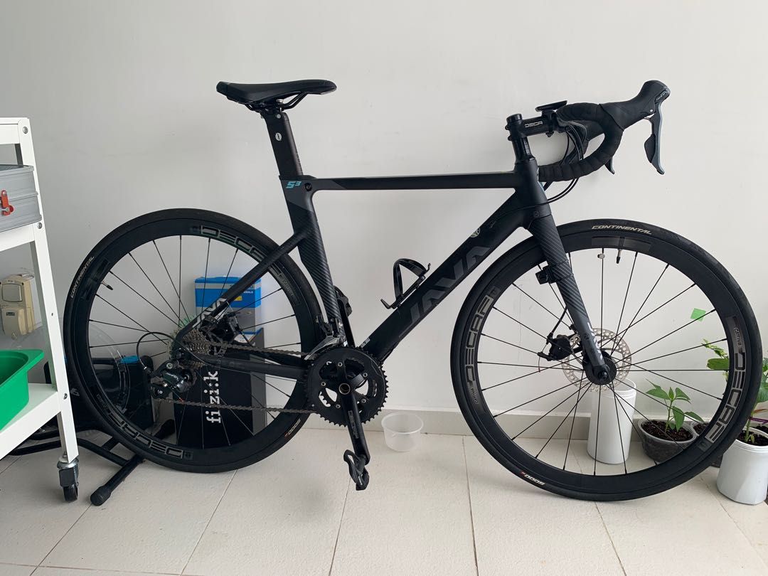 JAVA SILURO 3 DISC w/Shimano Continental Cateye, Sports Equipment ...