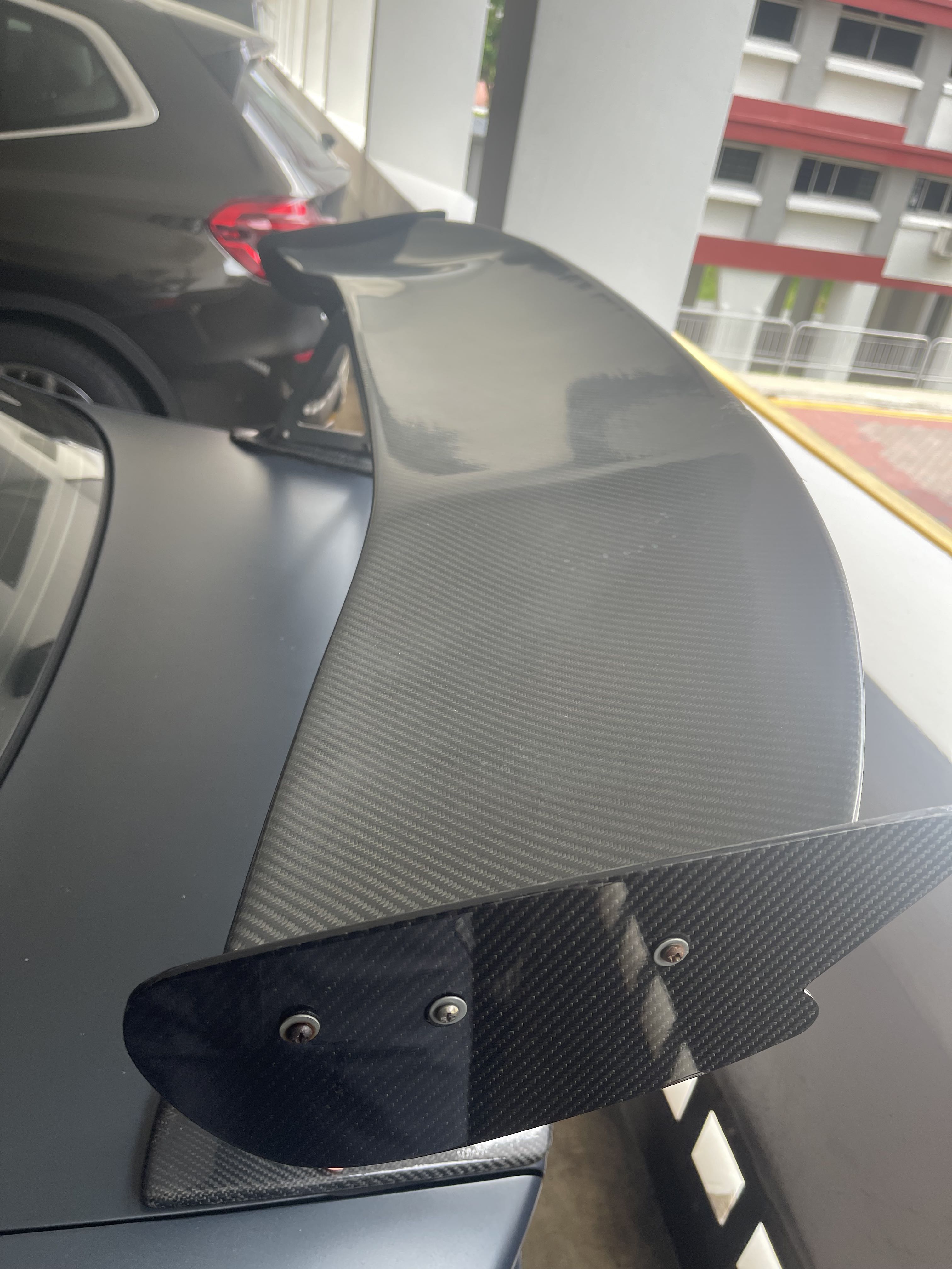 JS racing GT Wing, Car Accessories, Accessories on Carousell