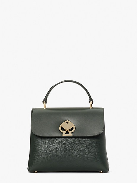 Kate Spade Romy Mini Top-handle Satchel in Deep Evergreen, Luxury, Bags ...