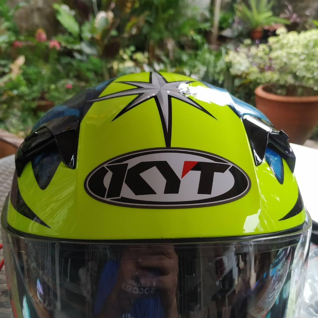Kyt half face venom XL, Motorbikes, Motorbike Parts & Accessories, Body ...