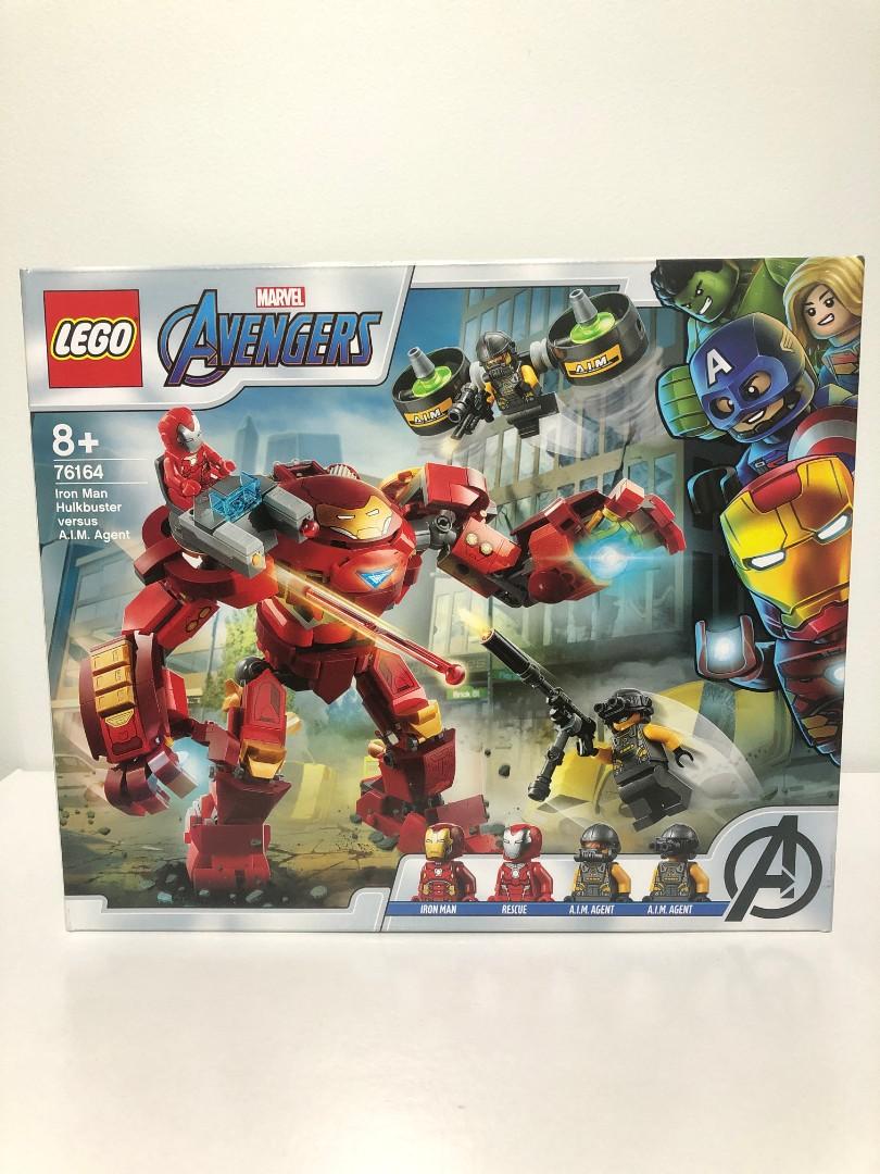 LEGO 76164 - Marvel - Iron Man Hulkbuster versus A.I.M Agent, Toys ...