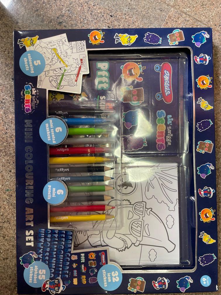 Lil smiggle colouring set, Hobbies & Toys, Stationery & Craft ...