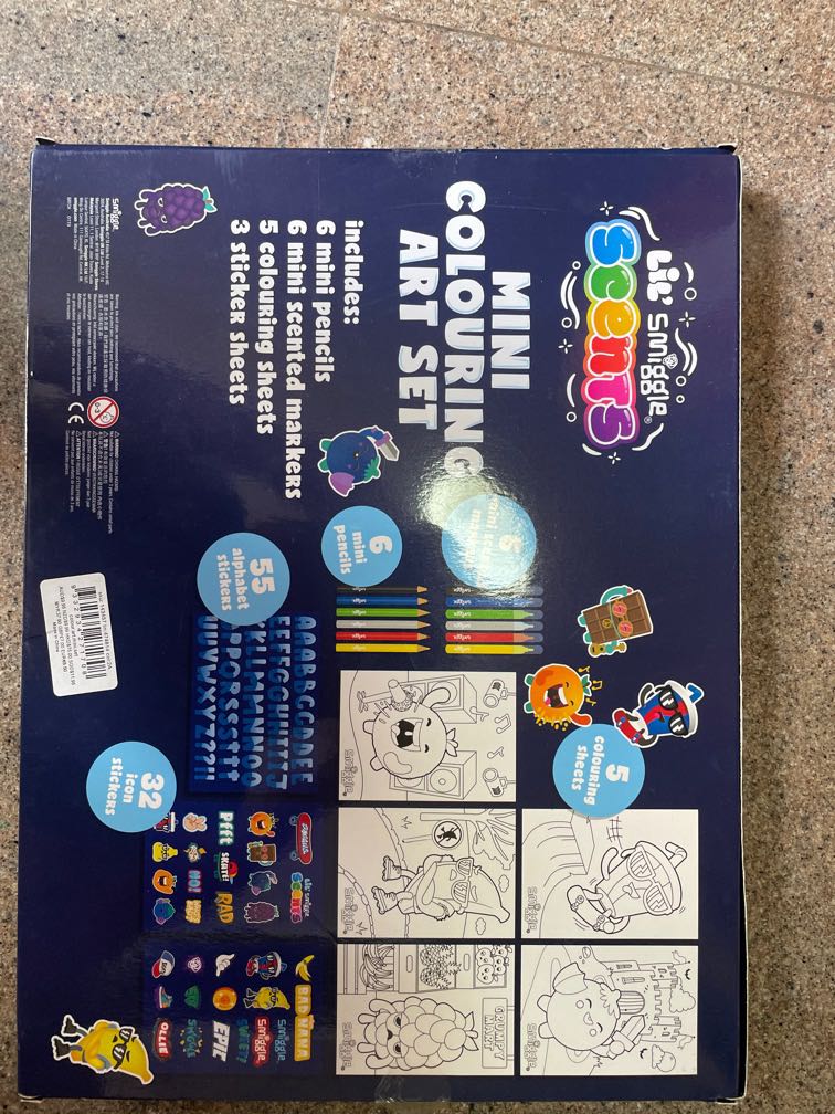 Lil smiggle colouring set, Hobbies & Toys, Stationery & Craft ...