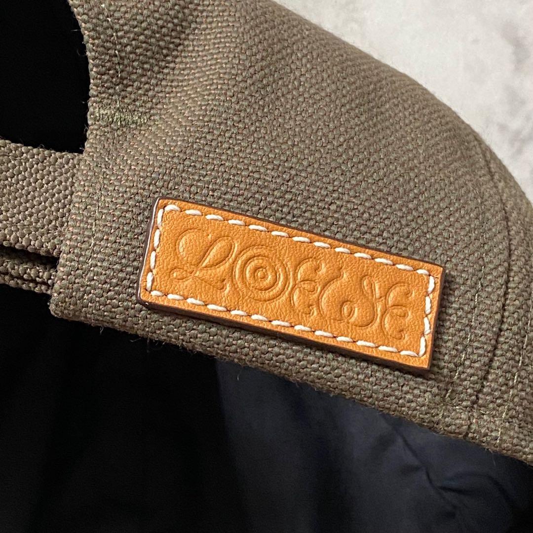 Loewe Eye/LOEWE/Nature Baseball Cap in Olive, Men's Fashion, Watches ...