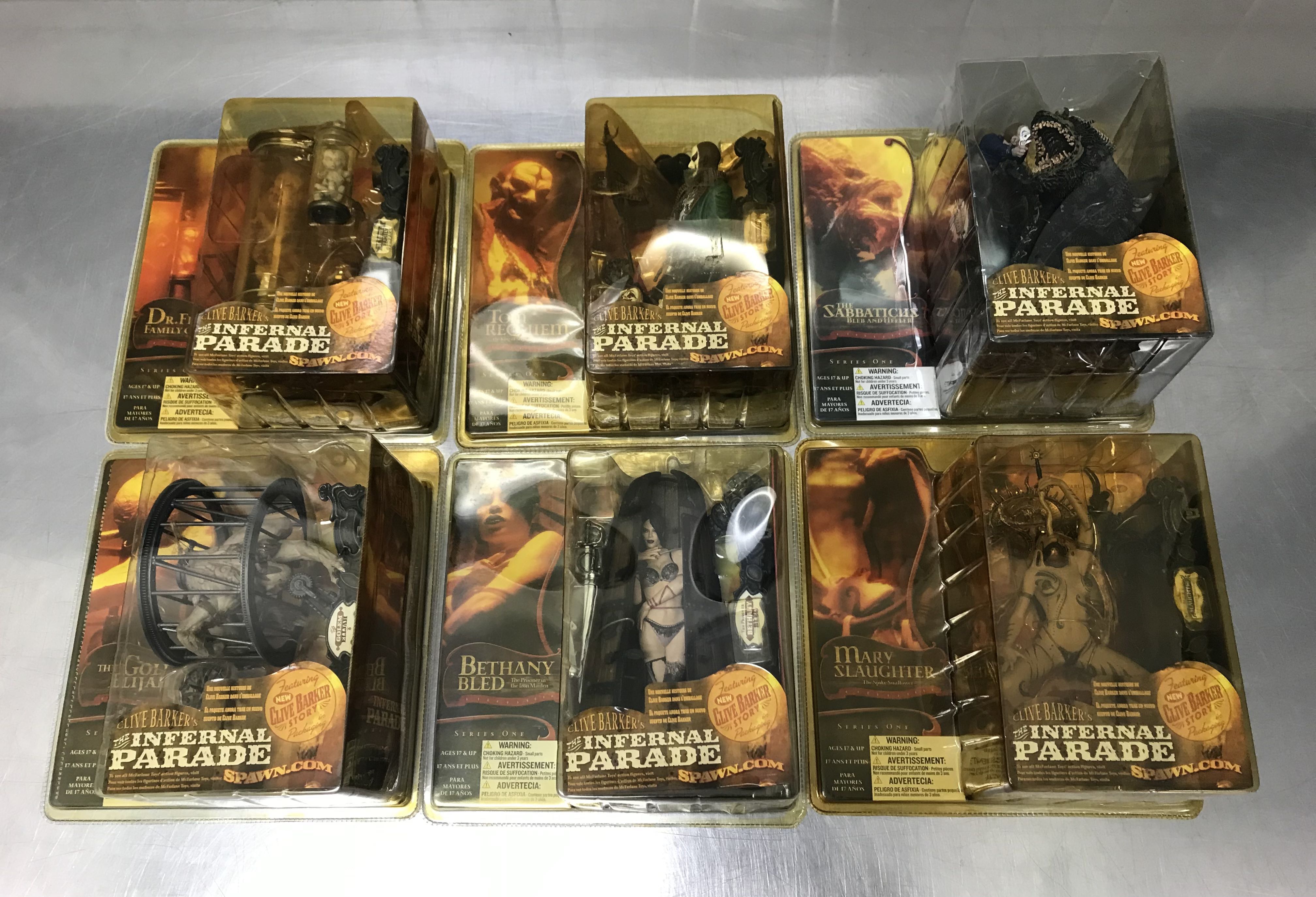 Macfarlane Infernal Parade Complete Series 1 + Cyber Units Complete ...