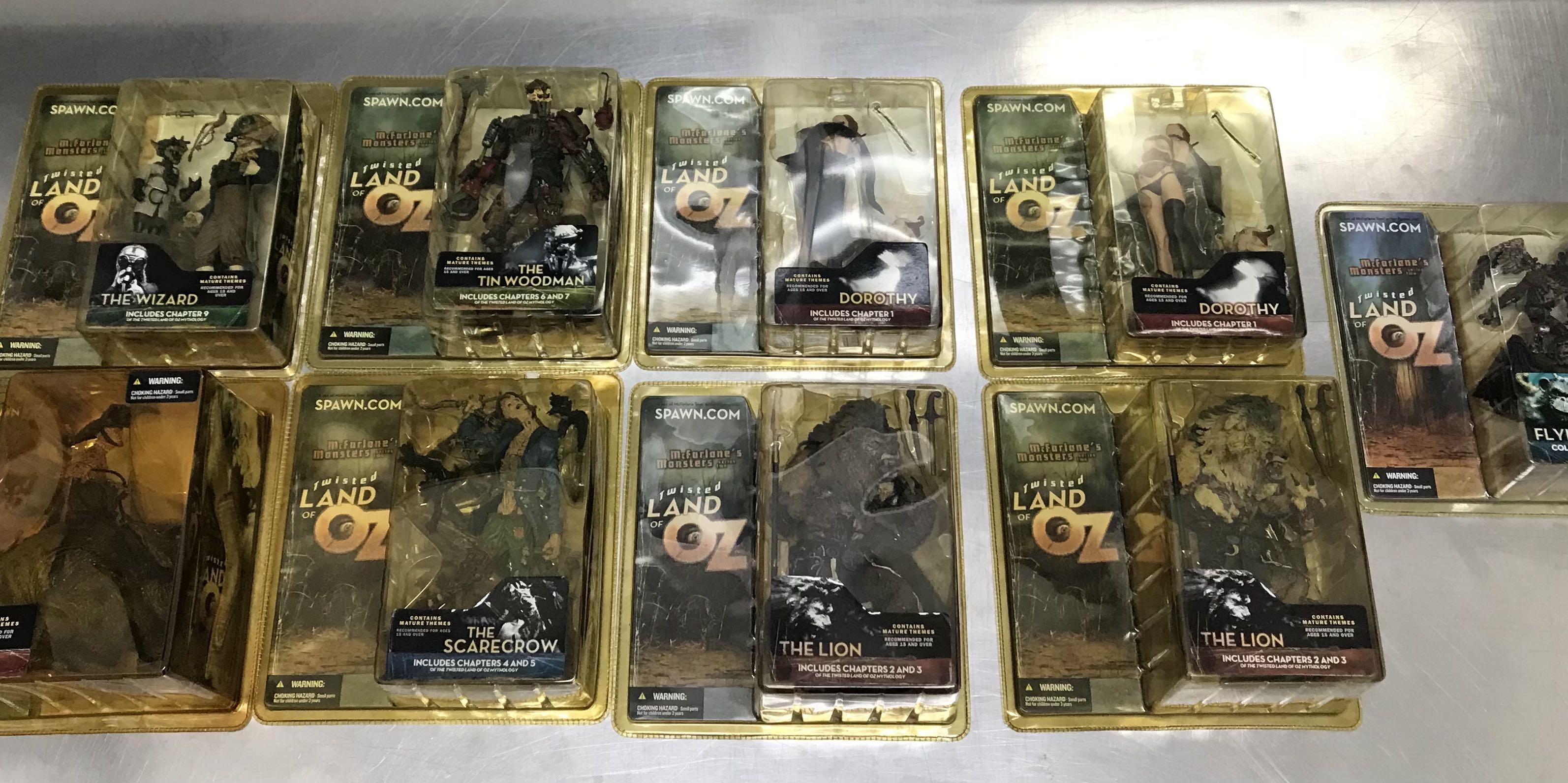 Macfarlane Monster Series 1-5 Complete + Collectors' Club Exclusive+ 2X ...