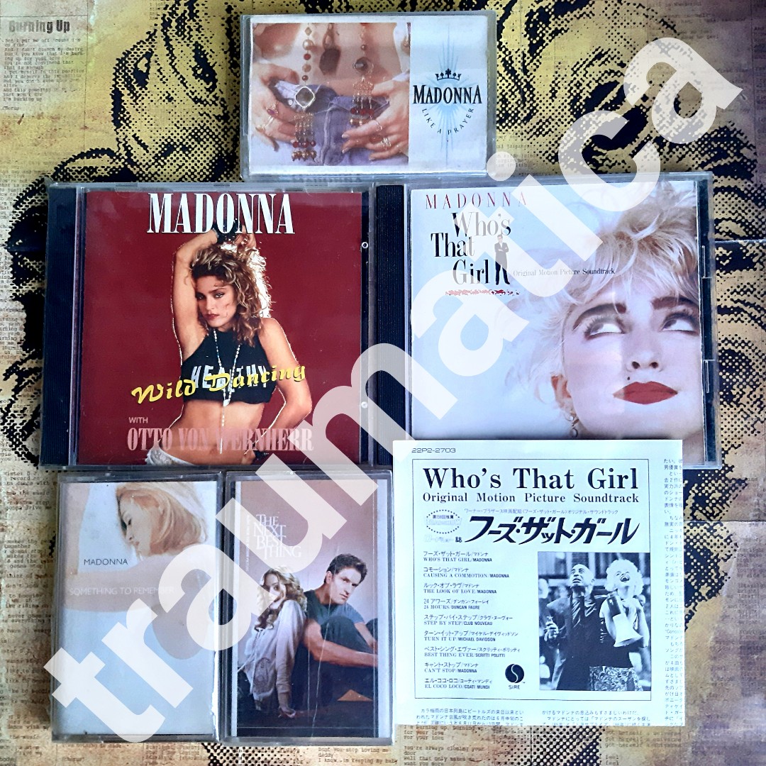 Madonna Albums Collection (CD & Cassette Tapes), Hobbies & Toys, Music ...