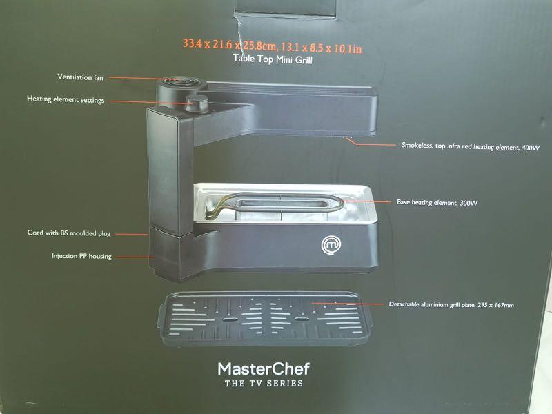 Masterchef Mini Grill (Smokeless), TV & Home Appliances, Kitchen ...