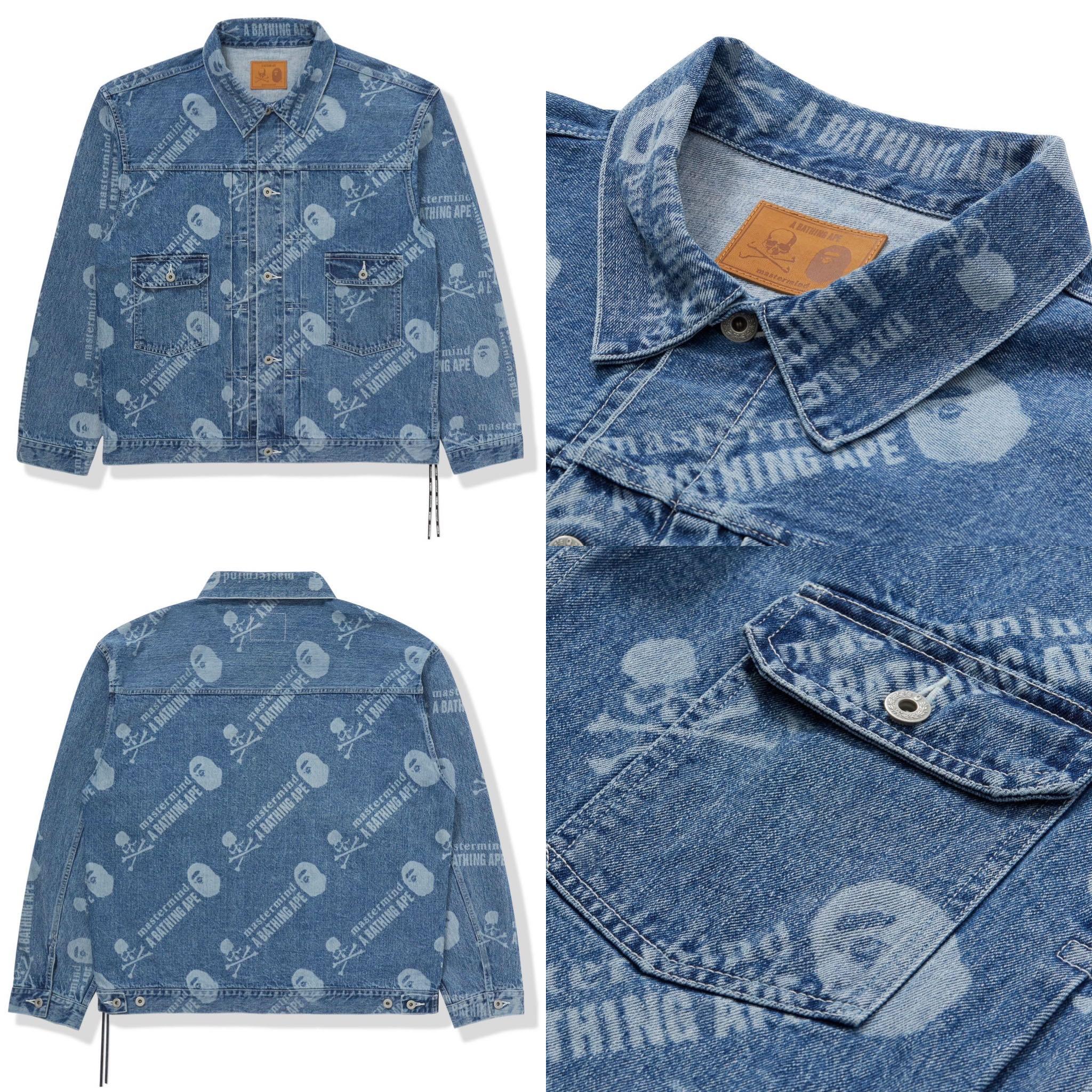 MASTERMIND VS BAPE DENIM JACKET, Men's Fashion, Coats, Jackets and ...