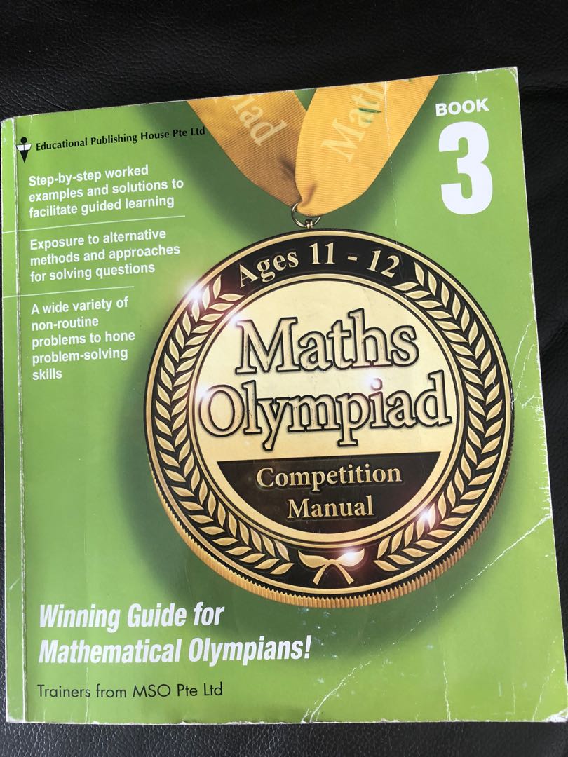 Maths Olympiad competition manual, Hobbies & Toys, Books & Magazines ...