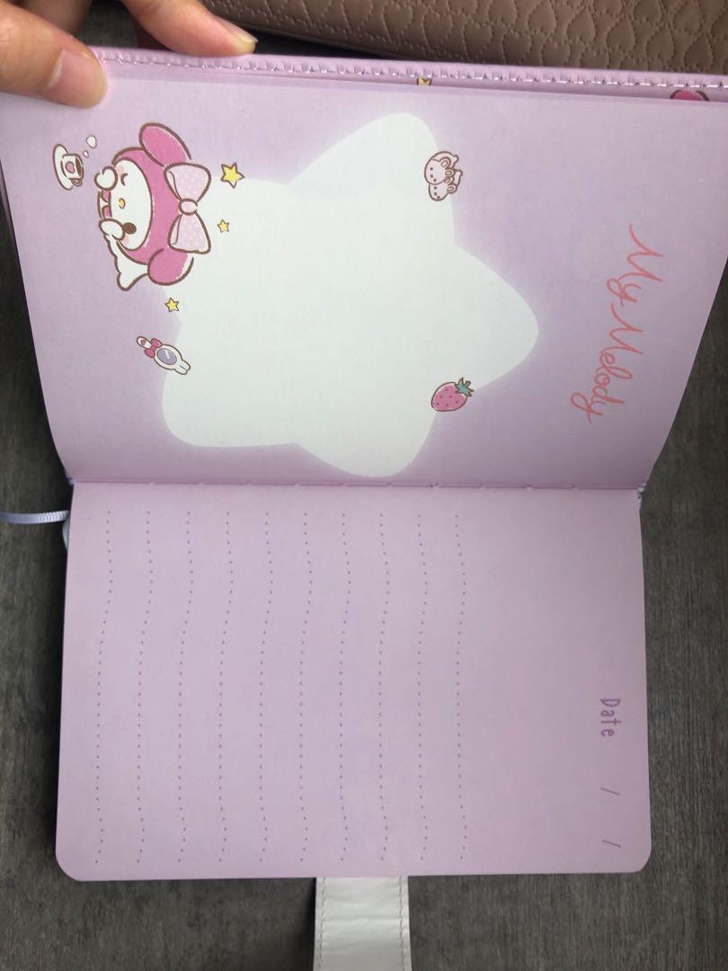 My Melody Notebook / Planner ( A5 ), Hobbies & Toys, Stationery & Craft ...