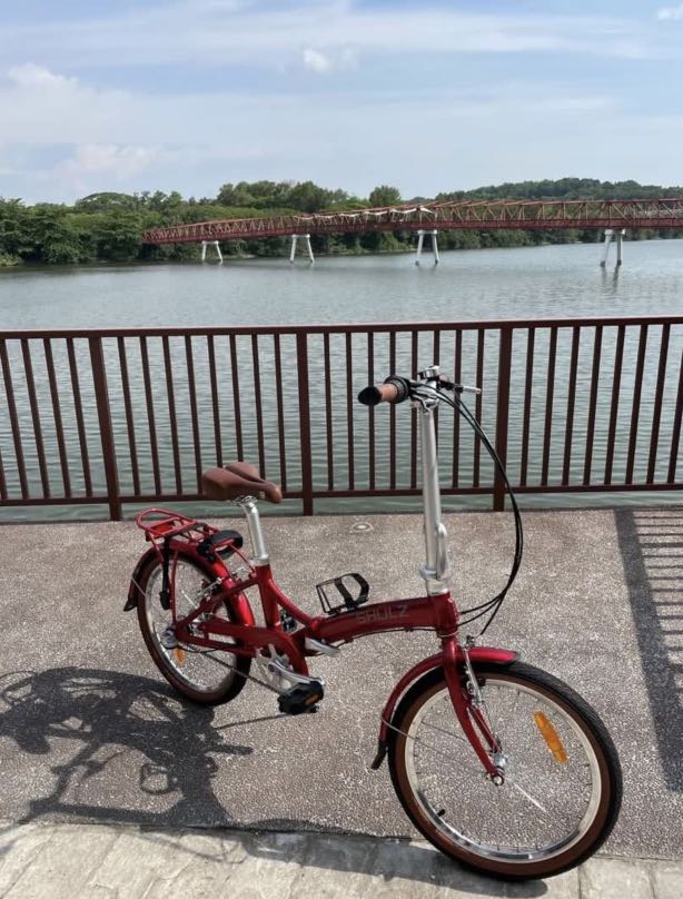 Newly used bicycle ~ Shulz Russian Bike (foldable), Sports Equipment ...