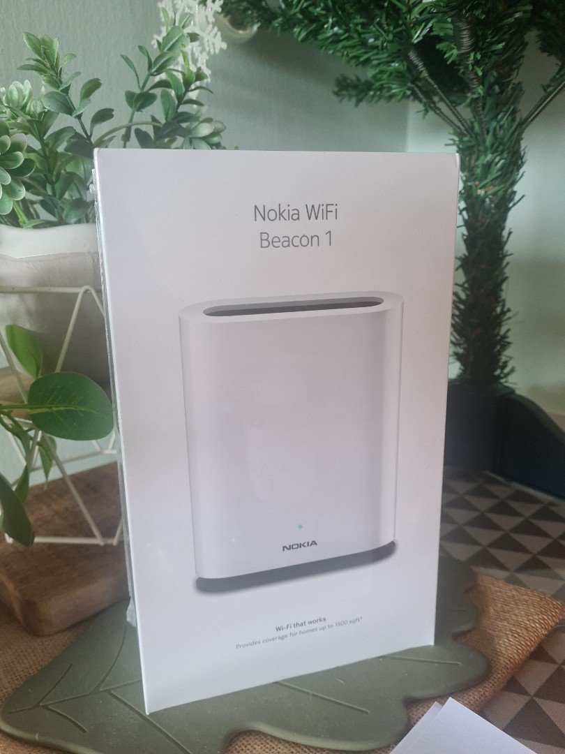 Nokia Wifi Beacon 1 Router, TV & Home Appliances, Other Home Appliances ...