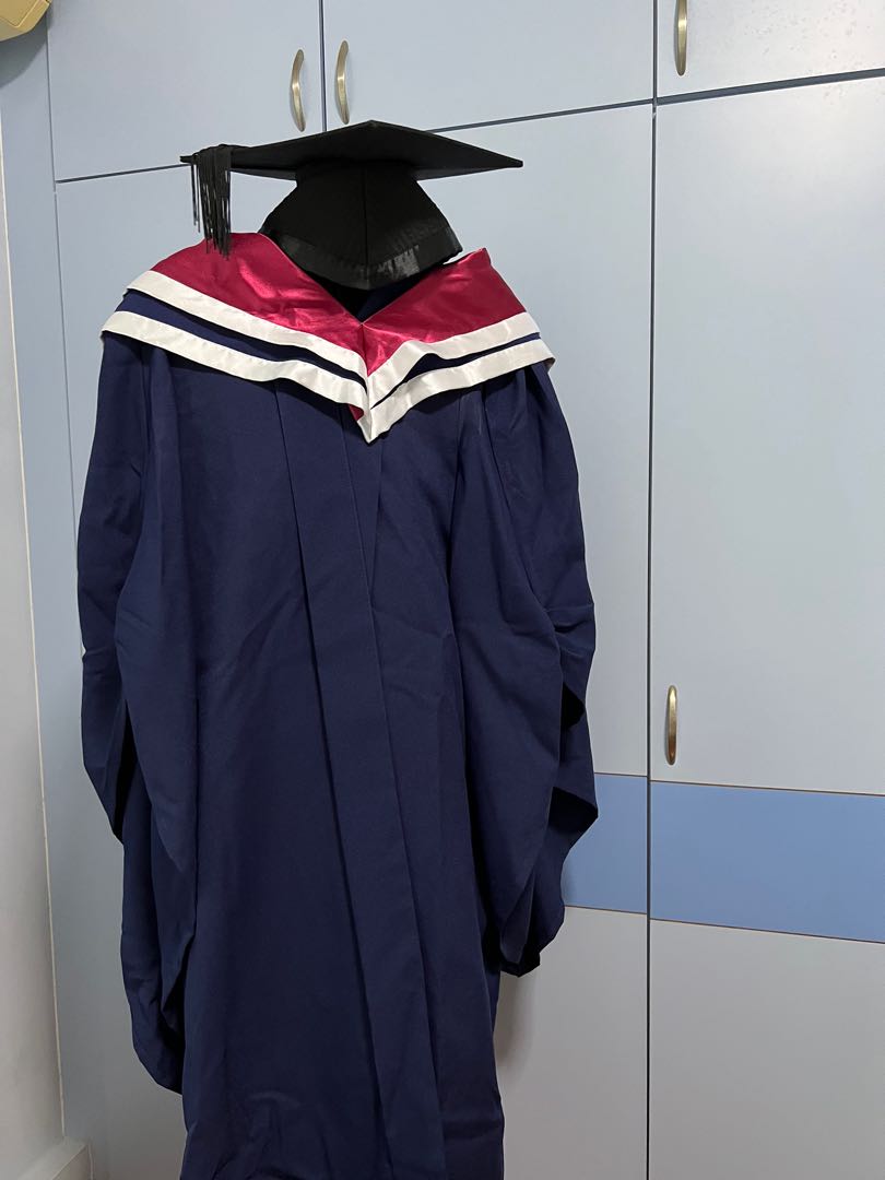 NTU HSS Graduation gown, Women's Fashion, Coats, Jackets and Outerwear ...